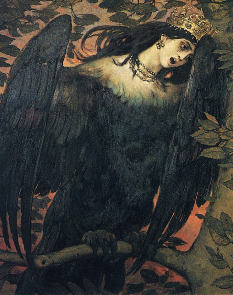 Discover the painting “Sirin and Alkonost – Birds of Sorrow and Joy ...